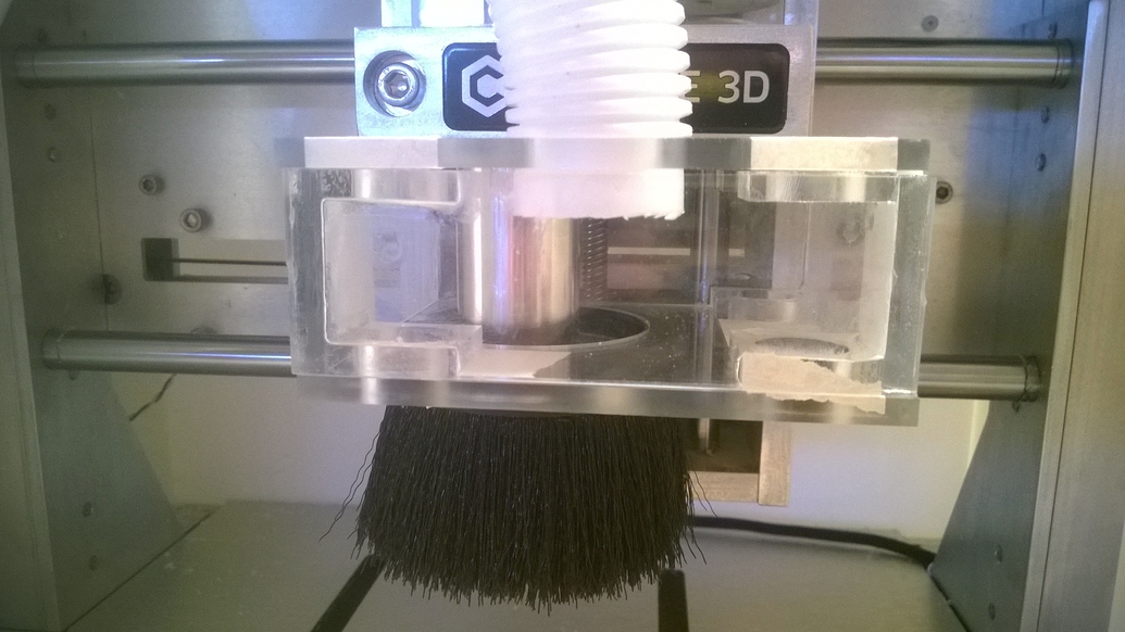 Nomad modified with dust collector - Carbide 3D Community Site