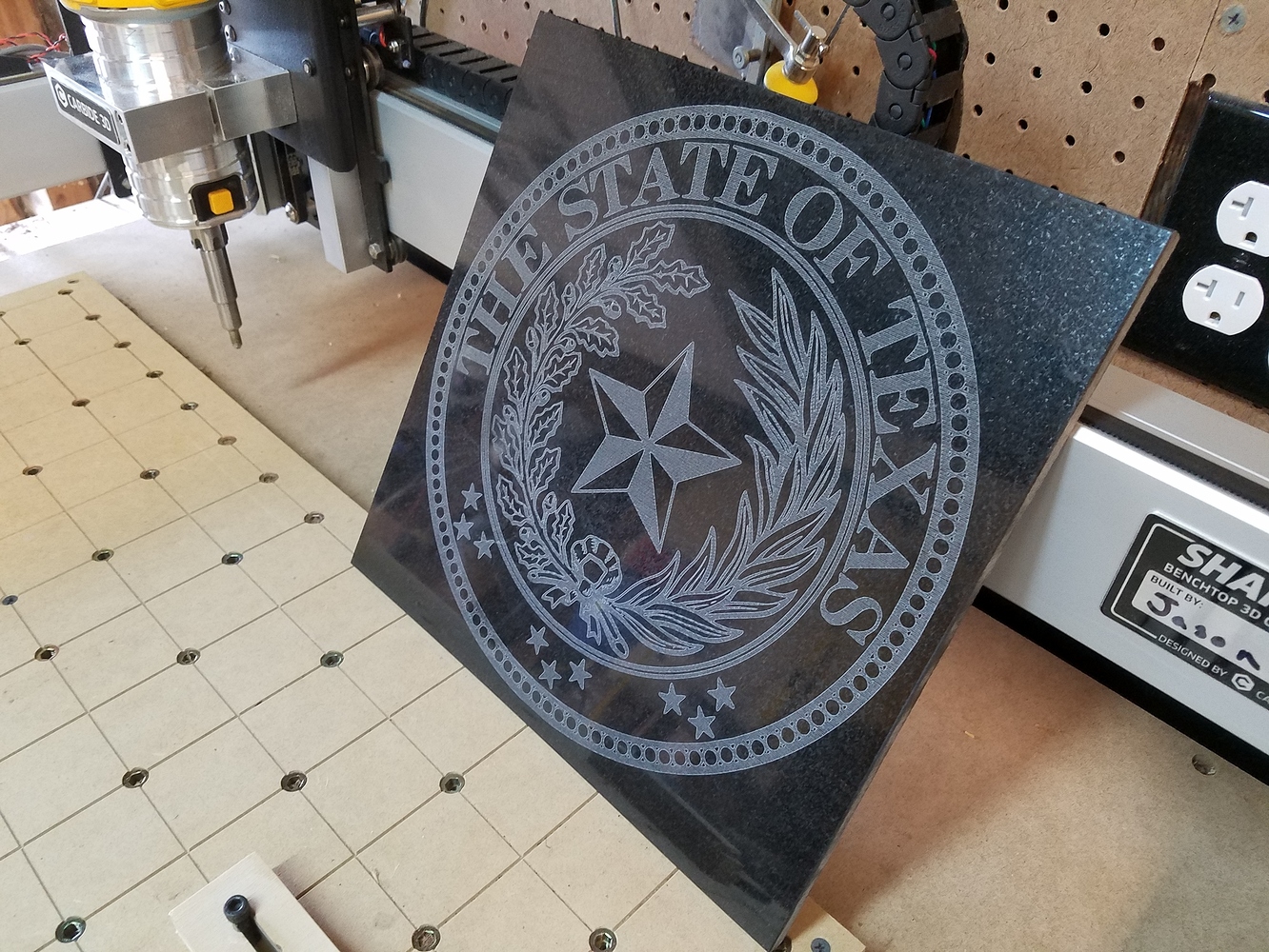 Diamond Drag Engraving Granite First Project - Gallery - Carbide 3D ...