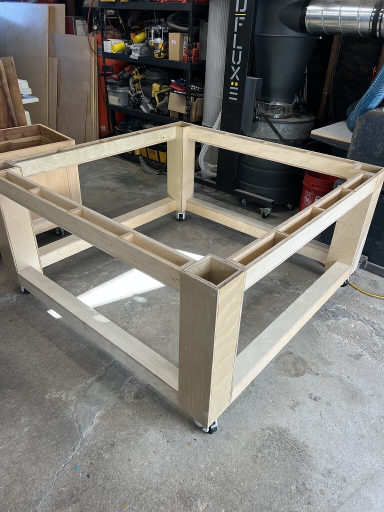 Made a table for shapeoko pro 5.1 4x4 not quite done yet - Shapeoko 5 ...