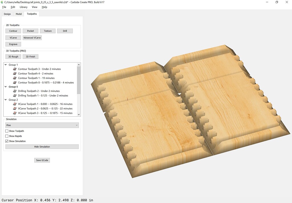 Modular joinery system for blind miter fingerjoint boxes - Tutorials ...