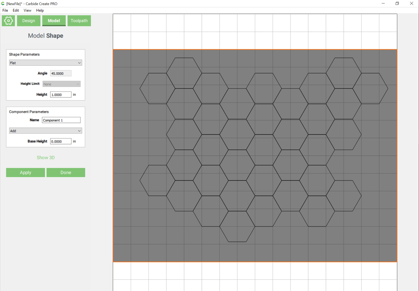 Creating texture using Carbide Create Pro's 3D feature - Carbide Create ...