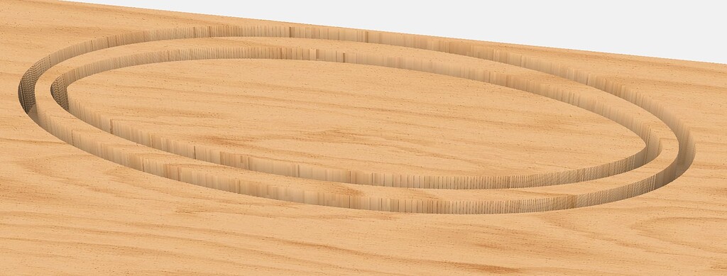 Feeds and speeds for cutting end grain torrefied oak - Software ...