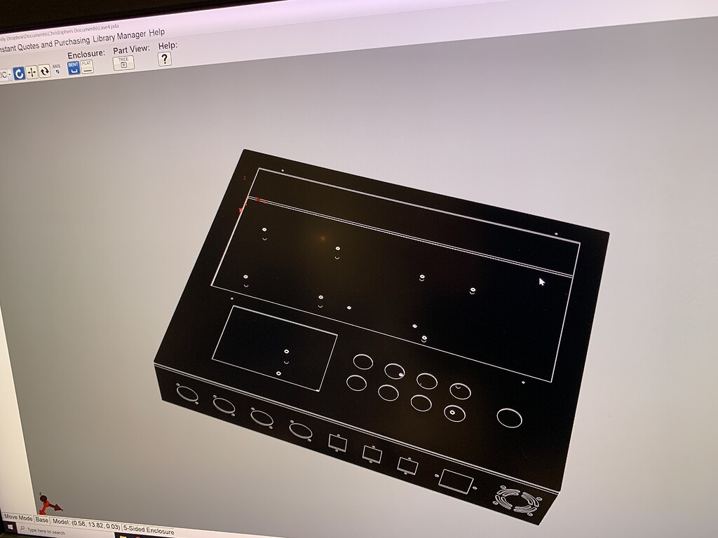 Work begins on a control panel for my shapeoko - Shapeoko - Carbide 3D ...