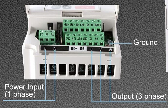 How to: H100 VFD & 1.5KW Air-Cooled Spindle Setup - Zhong Hua Jiang ...
