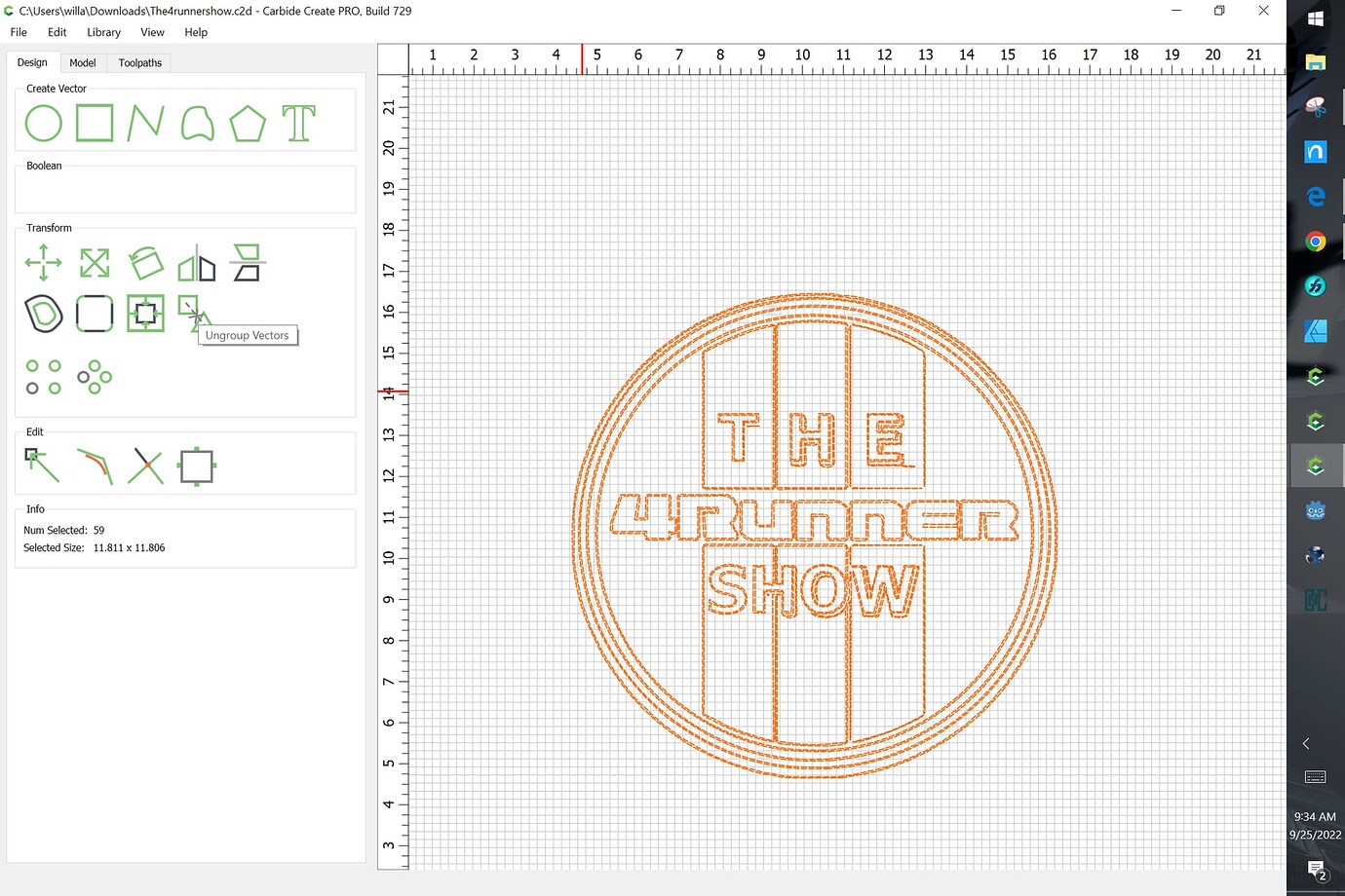 How To Remove Lines From Vector Image Carbide Create Carbide 3D