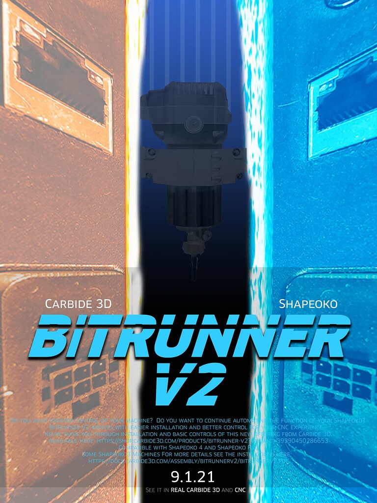 BiTRUNNER V2 - Video is up - Shapeoko - Carbide 3D Community Site