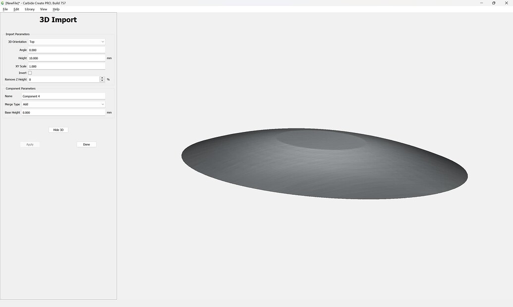 Need some help understanding STL Importing - Carbide 3D Community Site