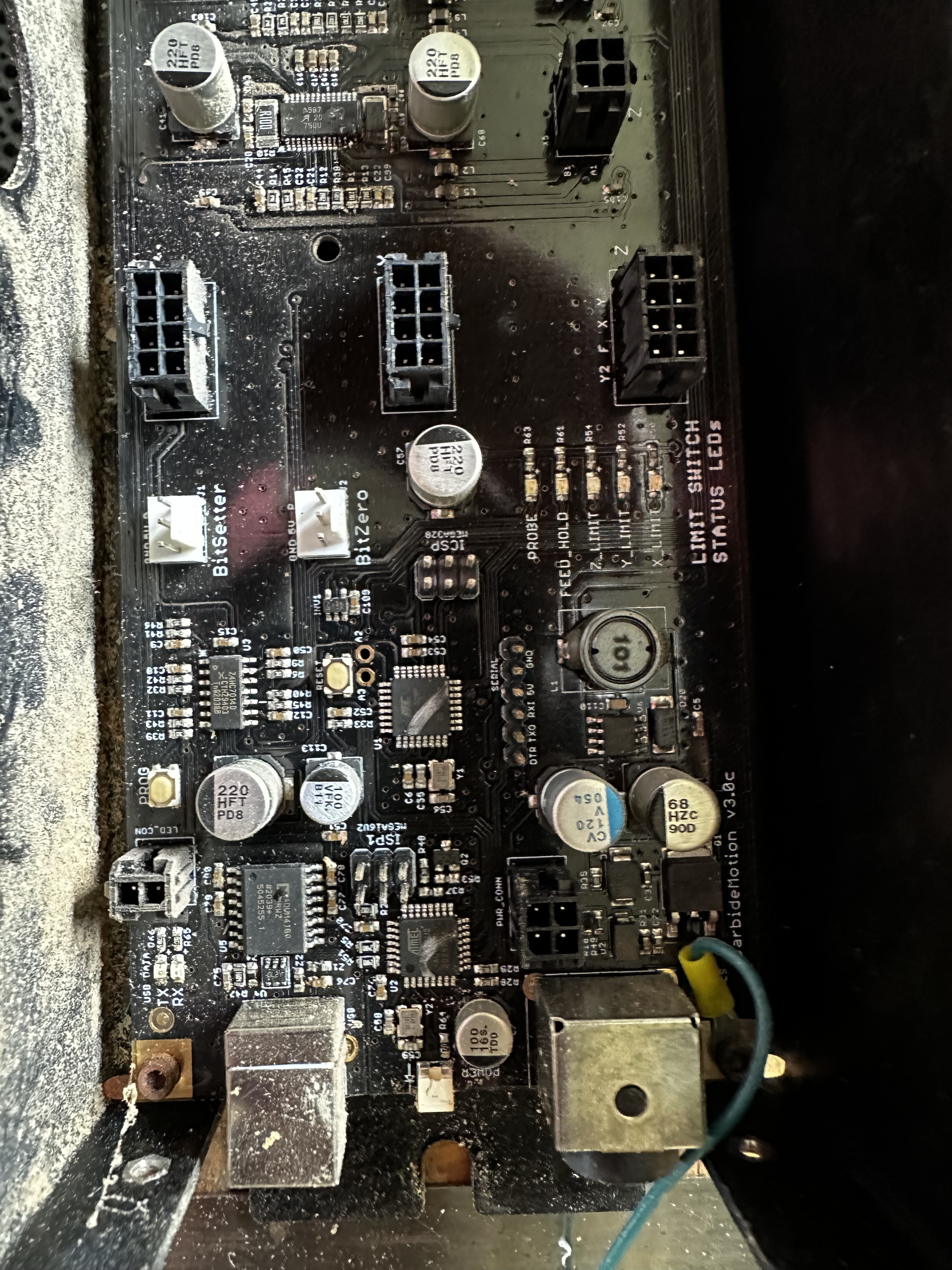 Did I fry my circuit board - Shapeoko Pro - Carbide 3D Community Site