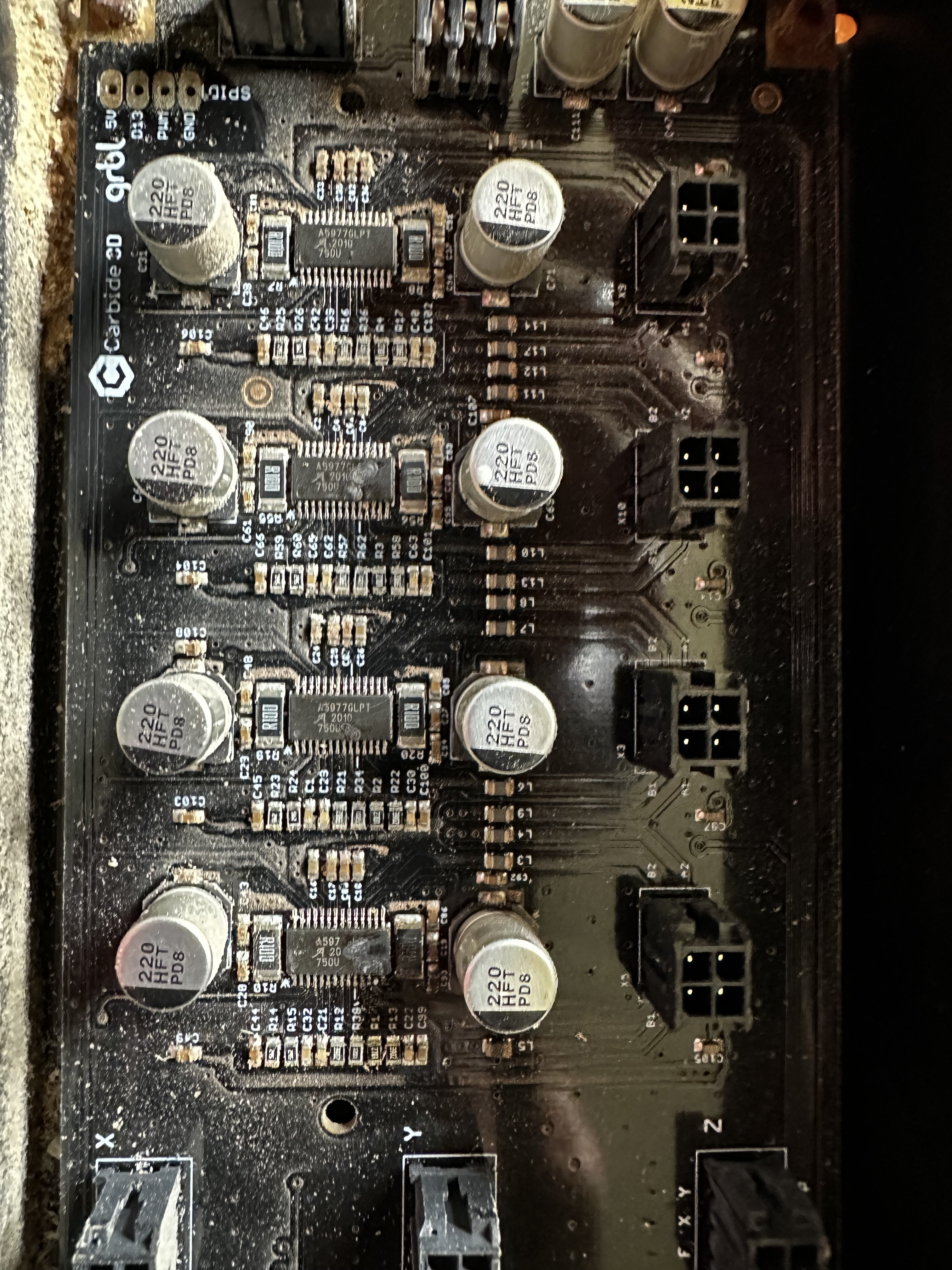 Did I fry my circuit board - Shapeoko Pro - Carbide 3D Community Site