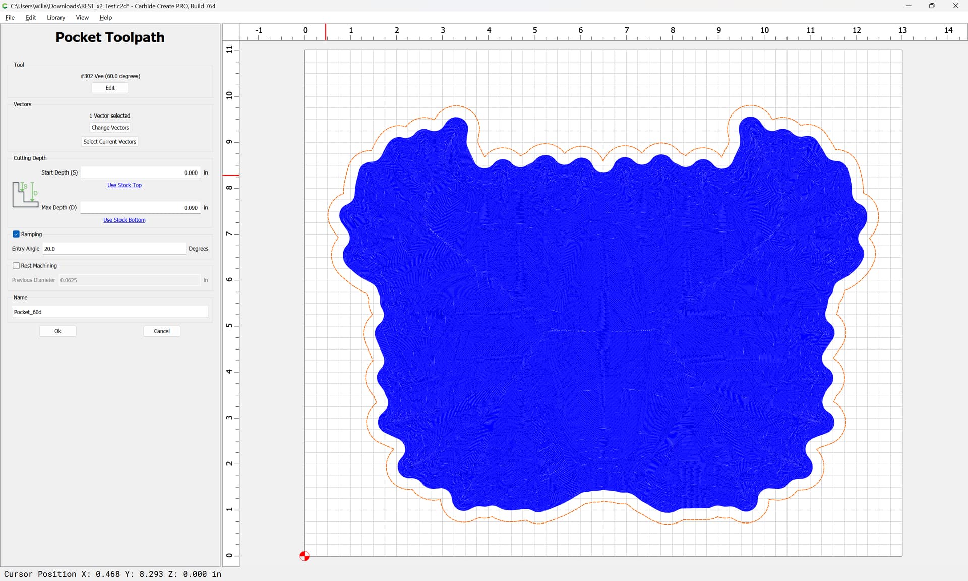 Pocket, VCarve and REST Machining - Carbide Create - Carbide 3D ...
