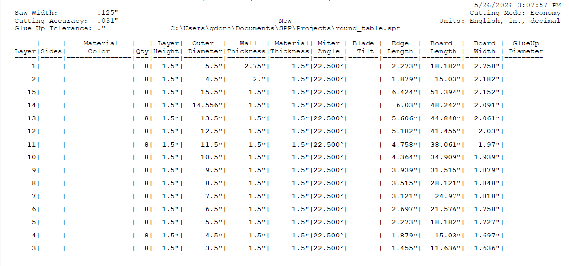 Modern Segmented Table With Inlay - Gallery - Carbide 3D Community Site