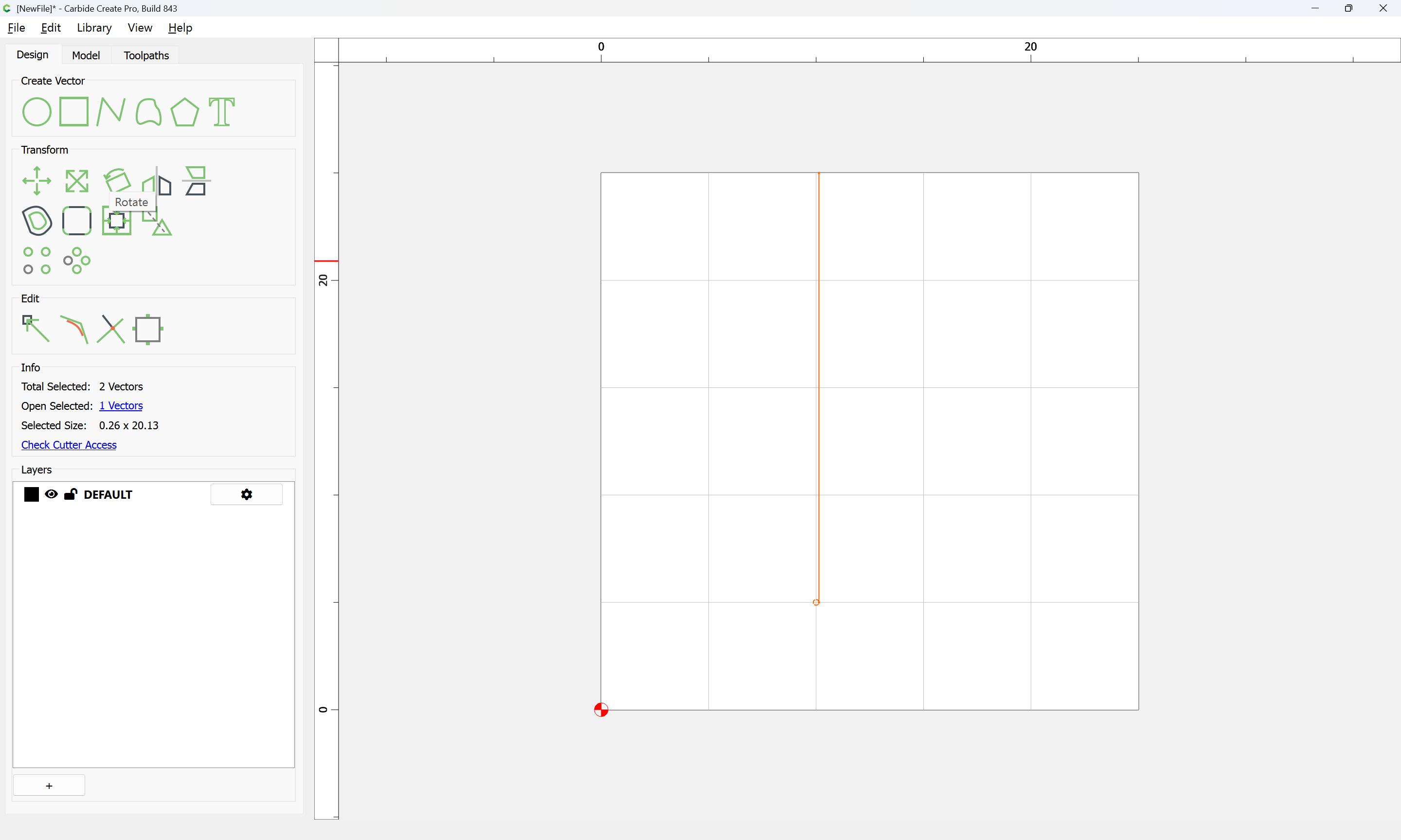 Drawing tools up in profile and calculating cut widths - Tutorials ...